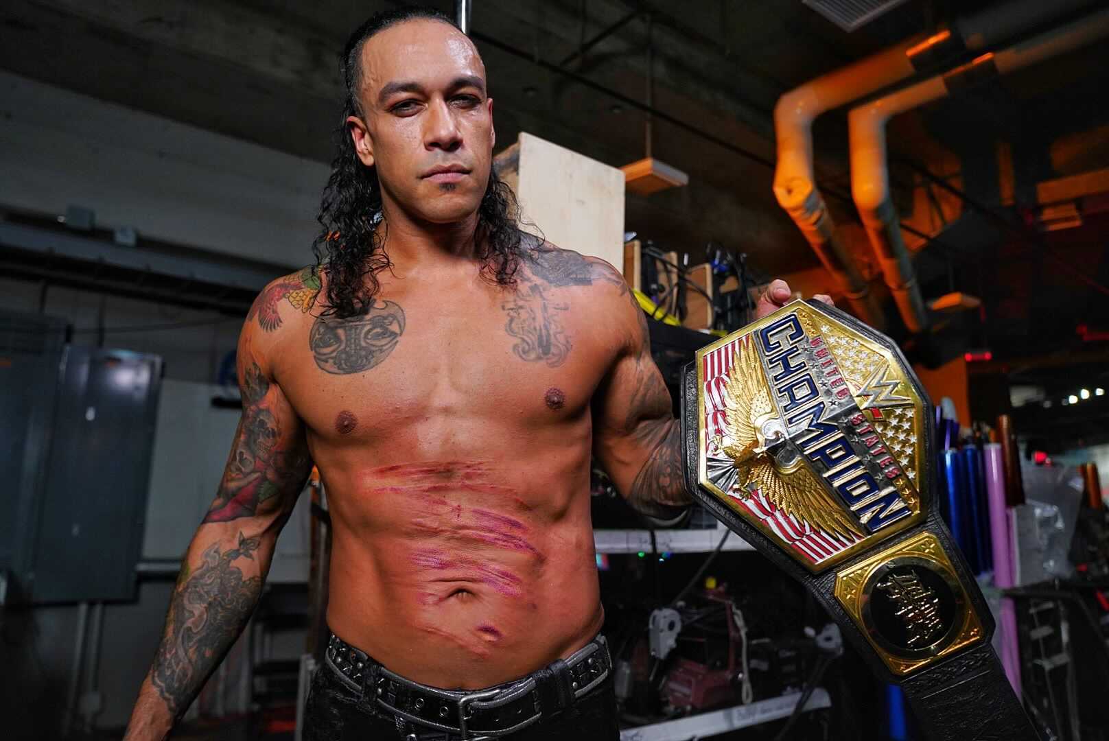 (NXT Spoilers) Closer look at performers arm during Last Man Standing ...
