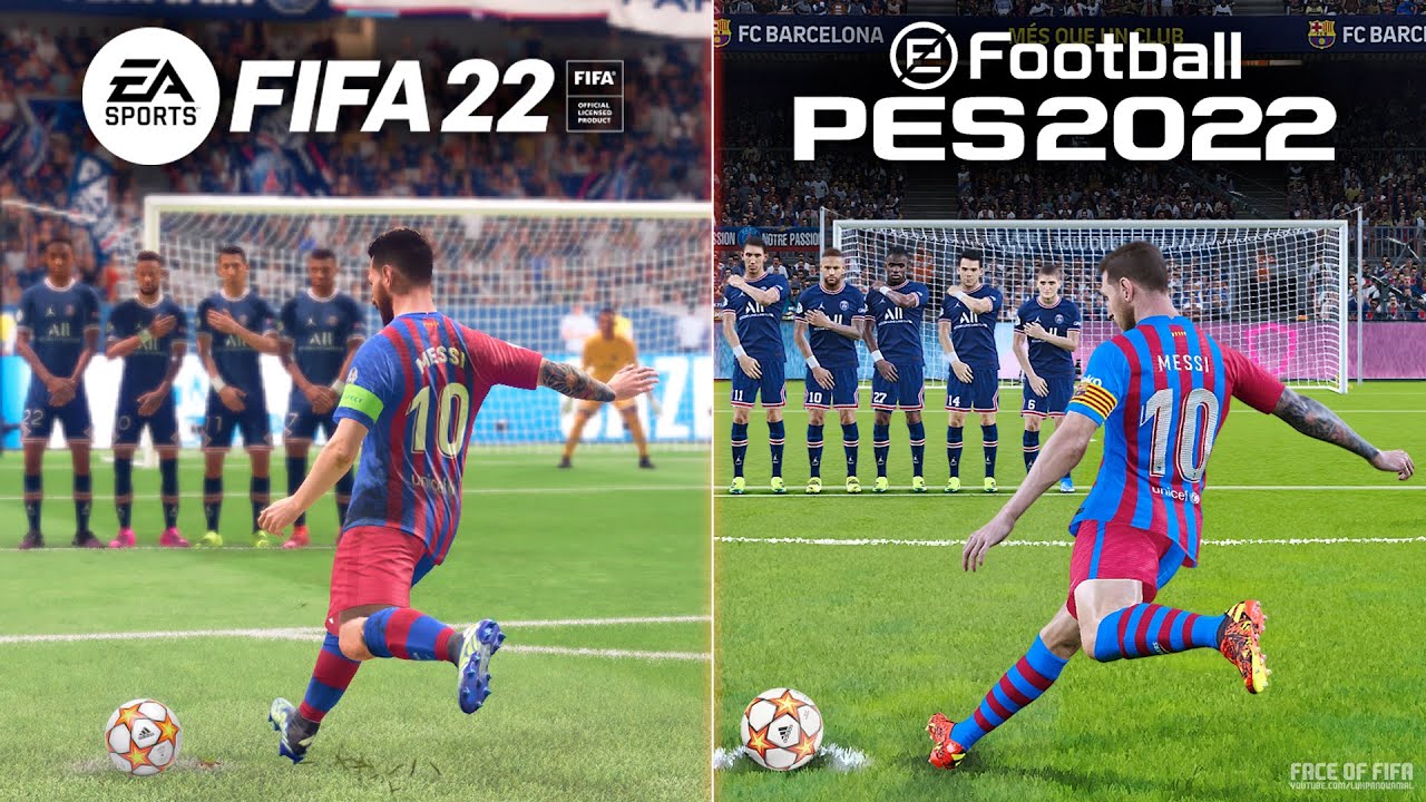 FIFA 22 vs eFootball: The Best Football Game of 2021?