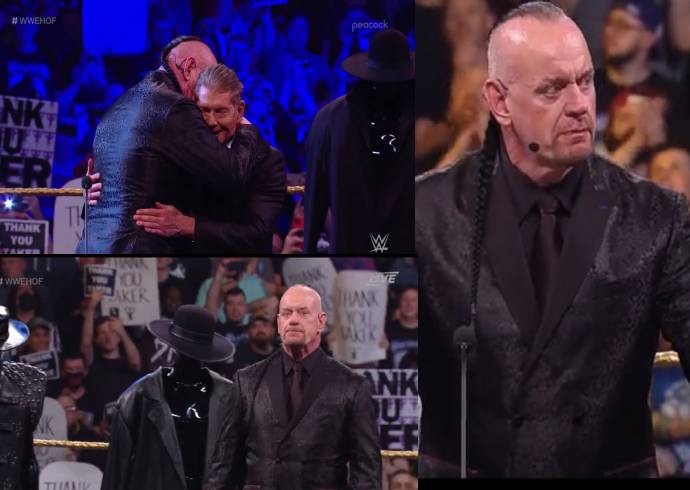 WWE Hall Of Fame Induction Ceremony: The Undertaker, Steiner Brothers ...