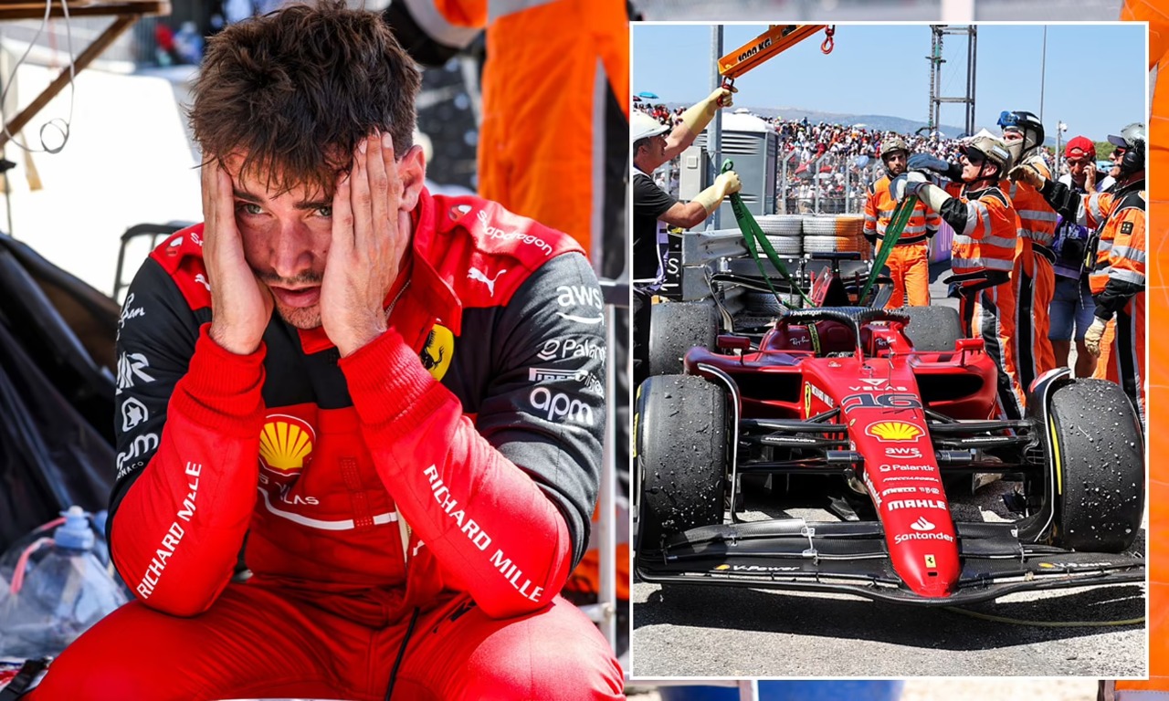 F1 French GP: Charles Leclerc blames himself for French Grand Prix crash
