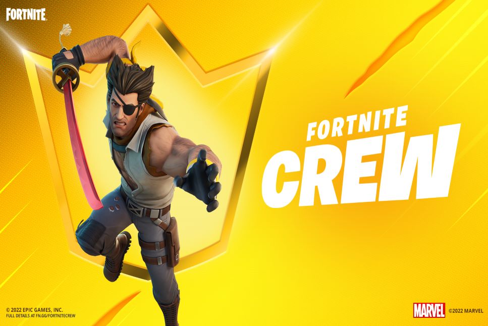 Fortnite x Wolverine Zero: August Crew Pack goes live with the popular ...