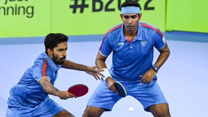 World Table Tennis Championships: Indian men's team continues winning streak, defeats Germany in ...