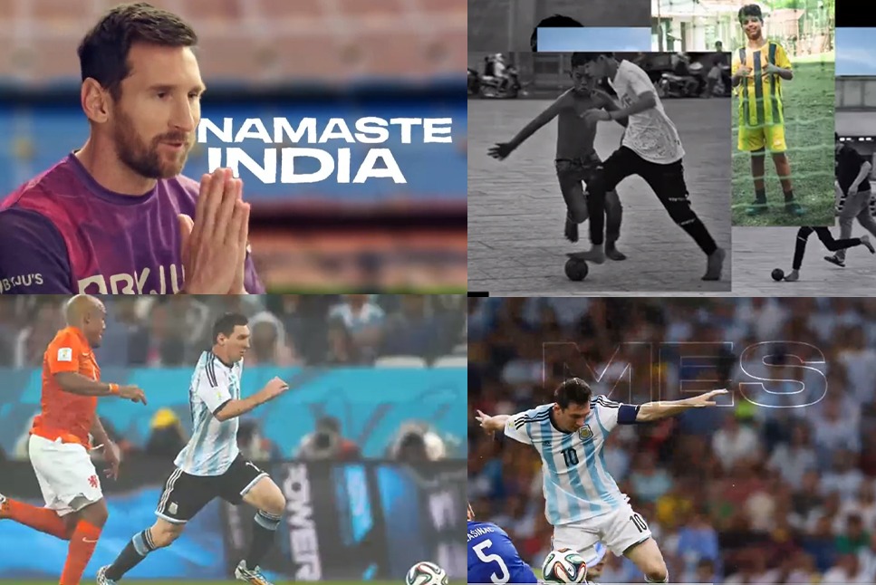 Lionel Messi BYJUS: BYJUS Welcome Lionel Messi onboard with COOL Video ...
