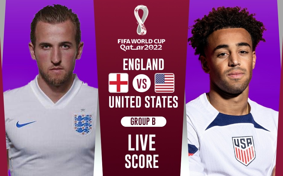 England vs USA LIVE Score: Harry Kane-led Three Lions eye Round of 16 ...