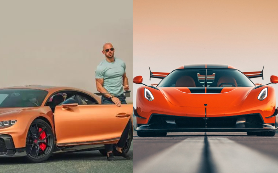 Andrew Tate cars: 'Top G' claims to add Rimac Nevera and Koenigsegg ...