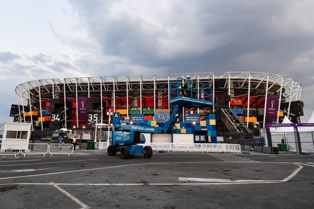 FIFA World Cup: Qatar's Famous Stadium 974 gets DISMANTLED by workers ...