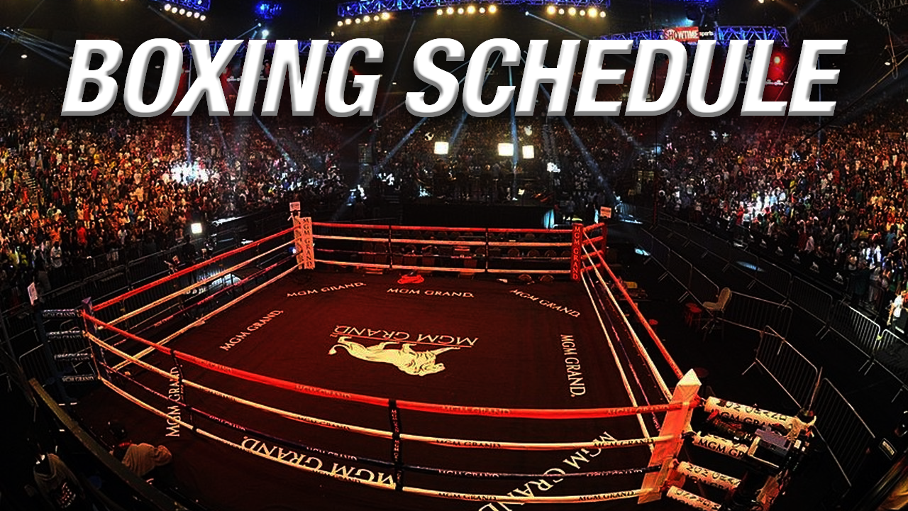 Boxing Schedule: Which Boxers Are Fighting This Weekend?