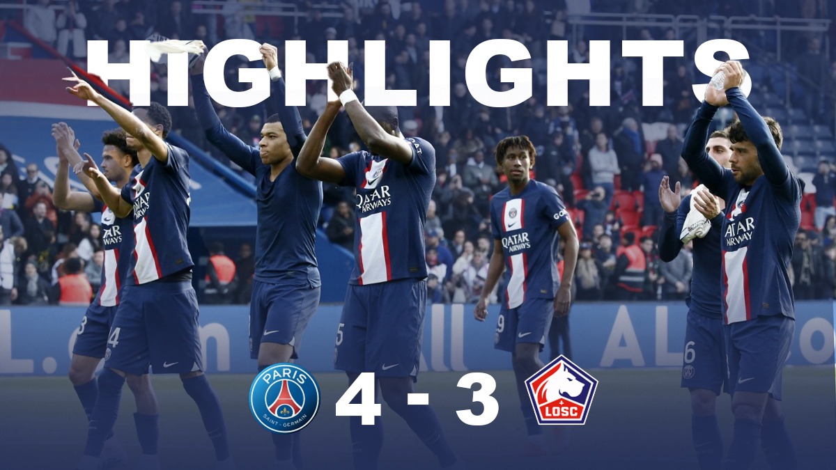PSG vs Lille Highlights: Lionel Messi comes to rescue, Kylian Mbappe on target as PSG narrowly ...