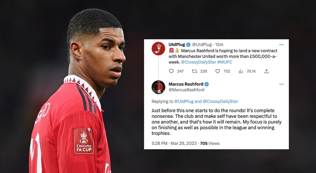 Marcus Rashford mohon pretendimet se kërkoi 500 mijë funte në javë për të vazhduar me Man ...