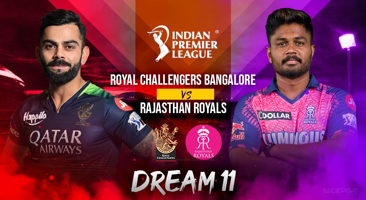 RCB vs RR Dream11: Royal Challengers Bangalore vs Rajasthan Royals ...