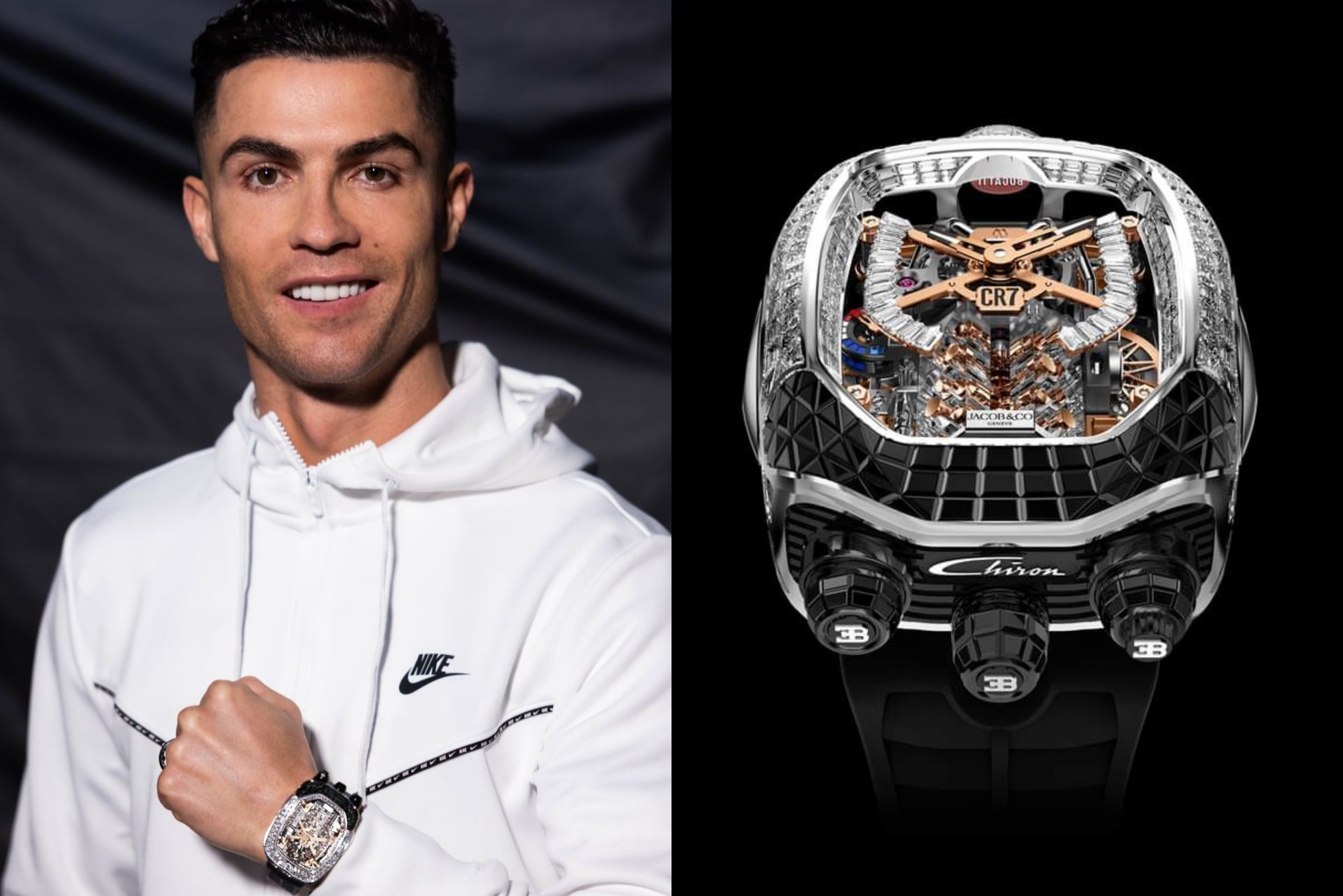 Cristiano Ronaldo Watch Collection: CR7's New £92,000 Diamond-Encrusted ...