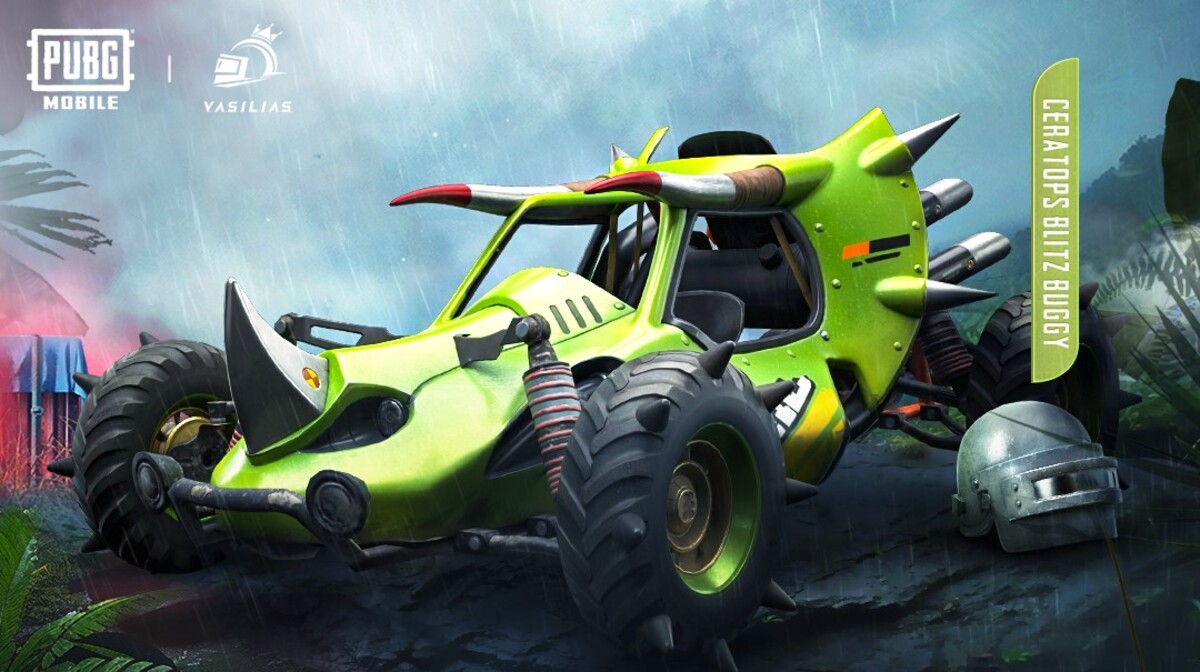 PUBG Mobile Ceratops Blitz Buggy is now available, Know More