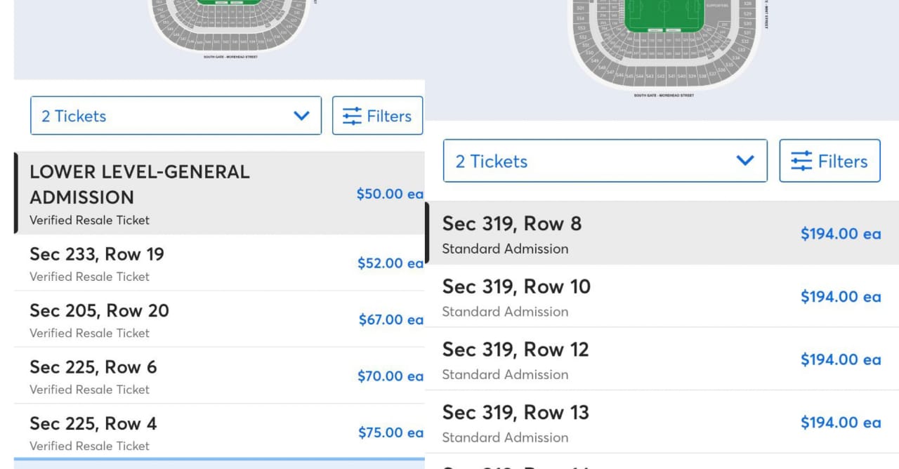 Lionel Messi EFFECT! Ticket prices for Inter Miami game SKYROCKET ...