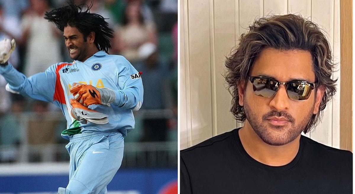 MS Dhoni turns back clock, sports his vintage hairstyle to get fans buzzing