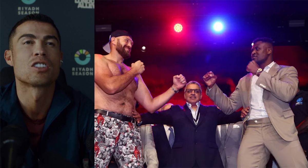 Le talent d'acteur de Cristiano Ronaldo exposé dans le combat Tyson ...